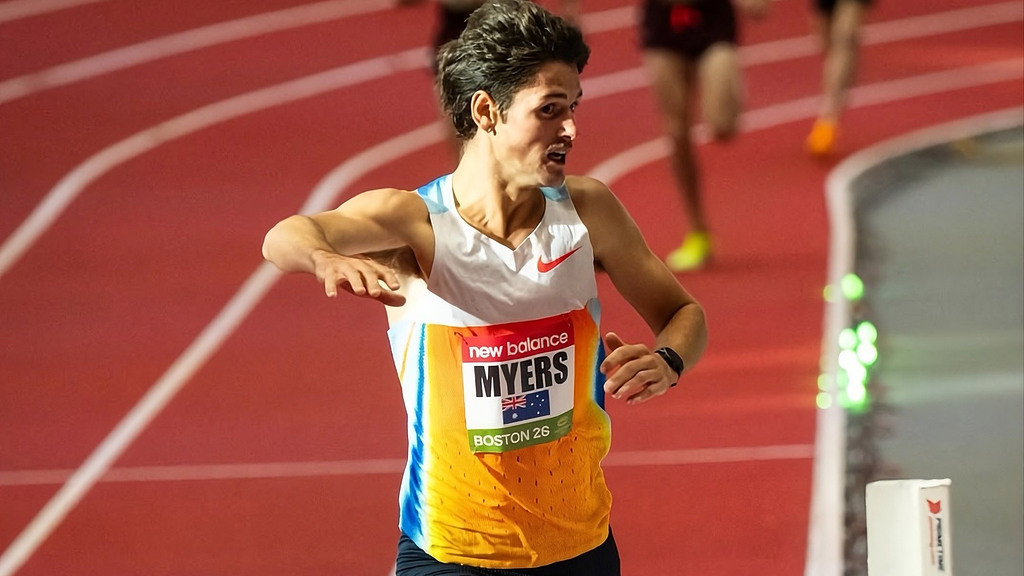 Cameron Myers Smashes Australian 3000m Records with Electric Boston ...